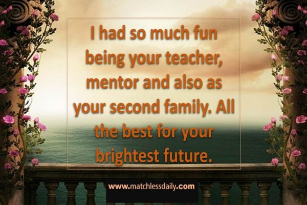 120 Best Farewell Messages for Students from Teacher - Matchless Daily